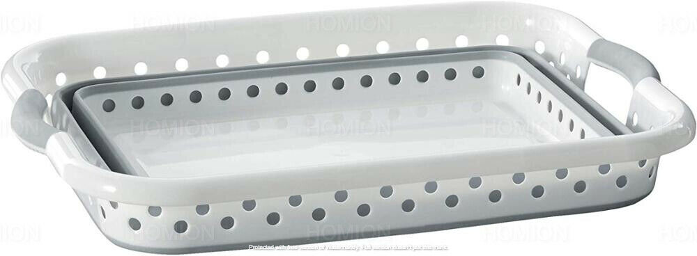 Collapsible Folding Laundry Basket Space Saver Cloth Washing Basket